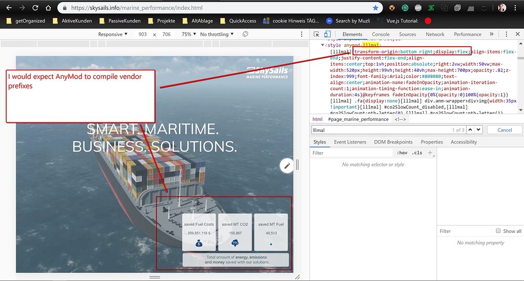 Compiling Vendor Prefixes With Anymod From Scss To Css Code Anymod Community